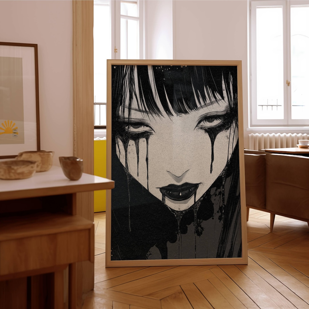 Japanese Anime Style Tokyo Poster - Ghoul Style, Manga Wall Art, Gift ...