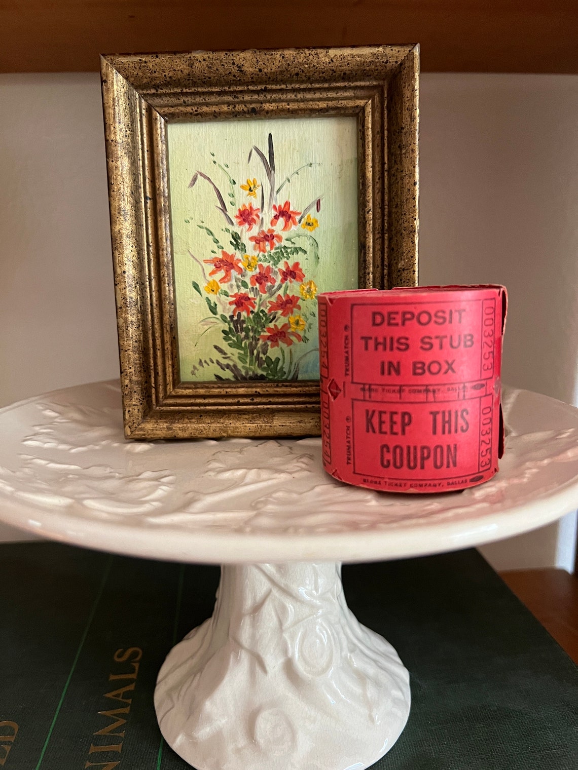 Vintage Ticket Roll Red Ticket Stubs Carnival Birthday Decor - Etsy