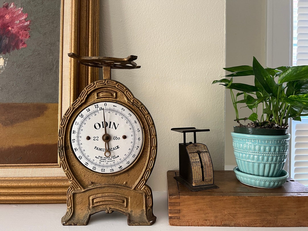 Antique Cast Iron Odin Family Scale - Etsy