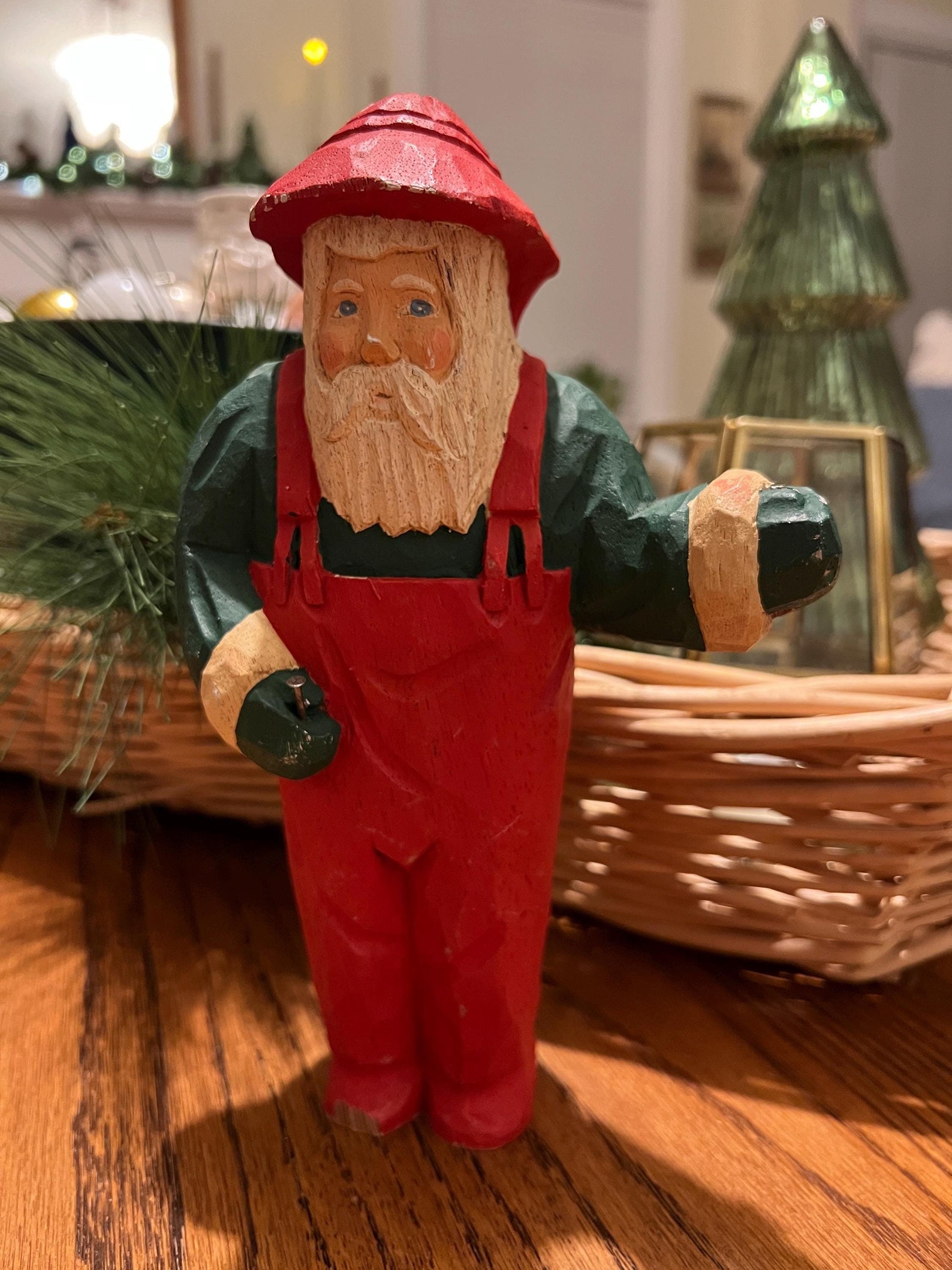 1990s James Hadden Fisherman Wood Carving - Etsy