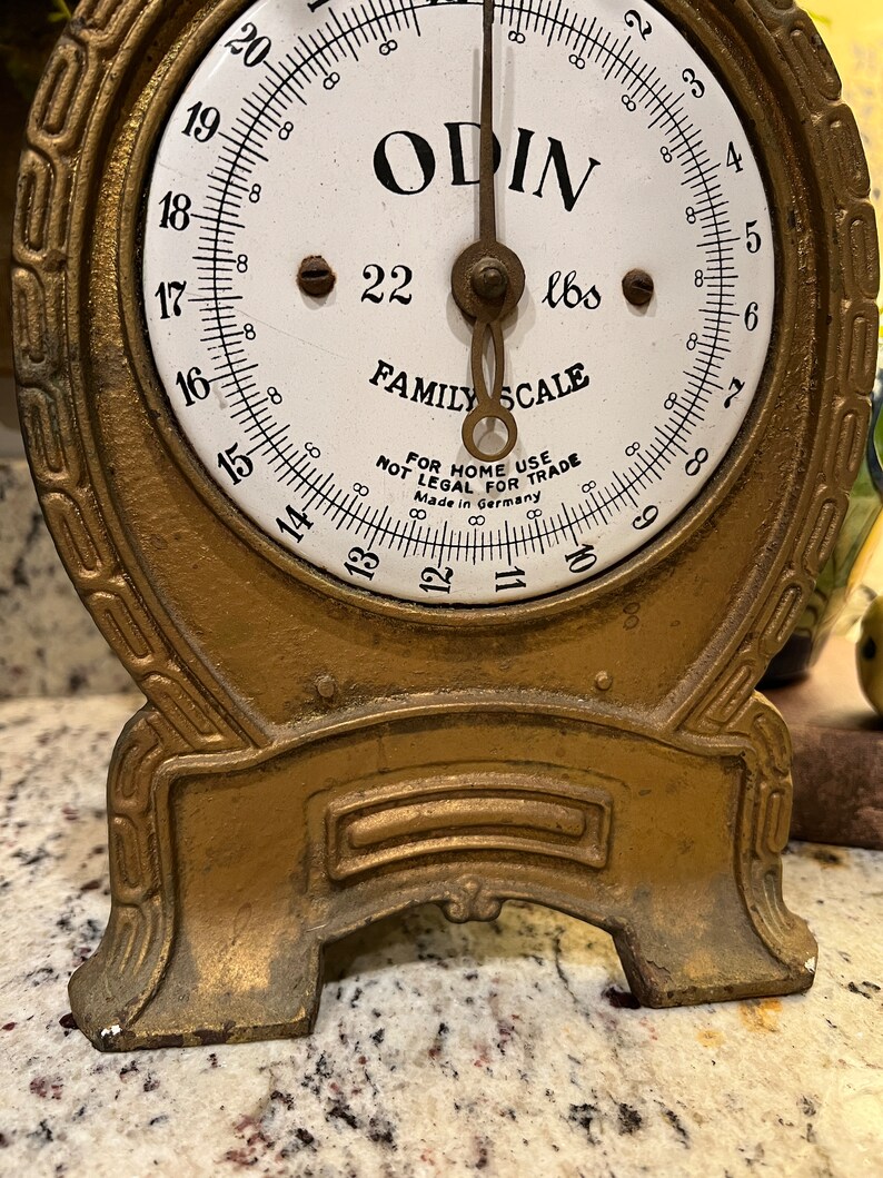 Antique Cast Iron Odin Family Scale - Etsy