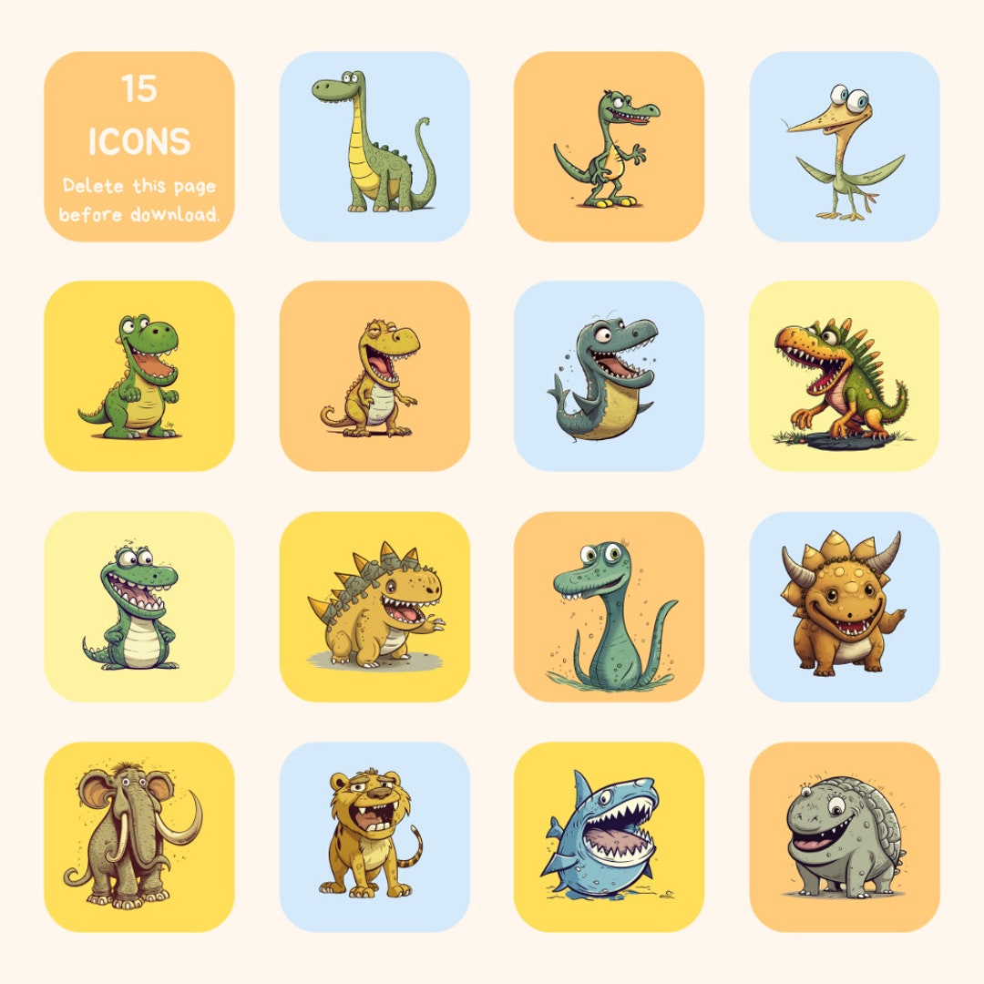 Dino and Prehistoric Animal Card - Etsy