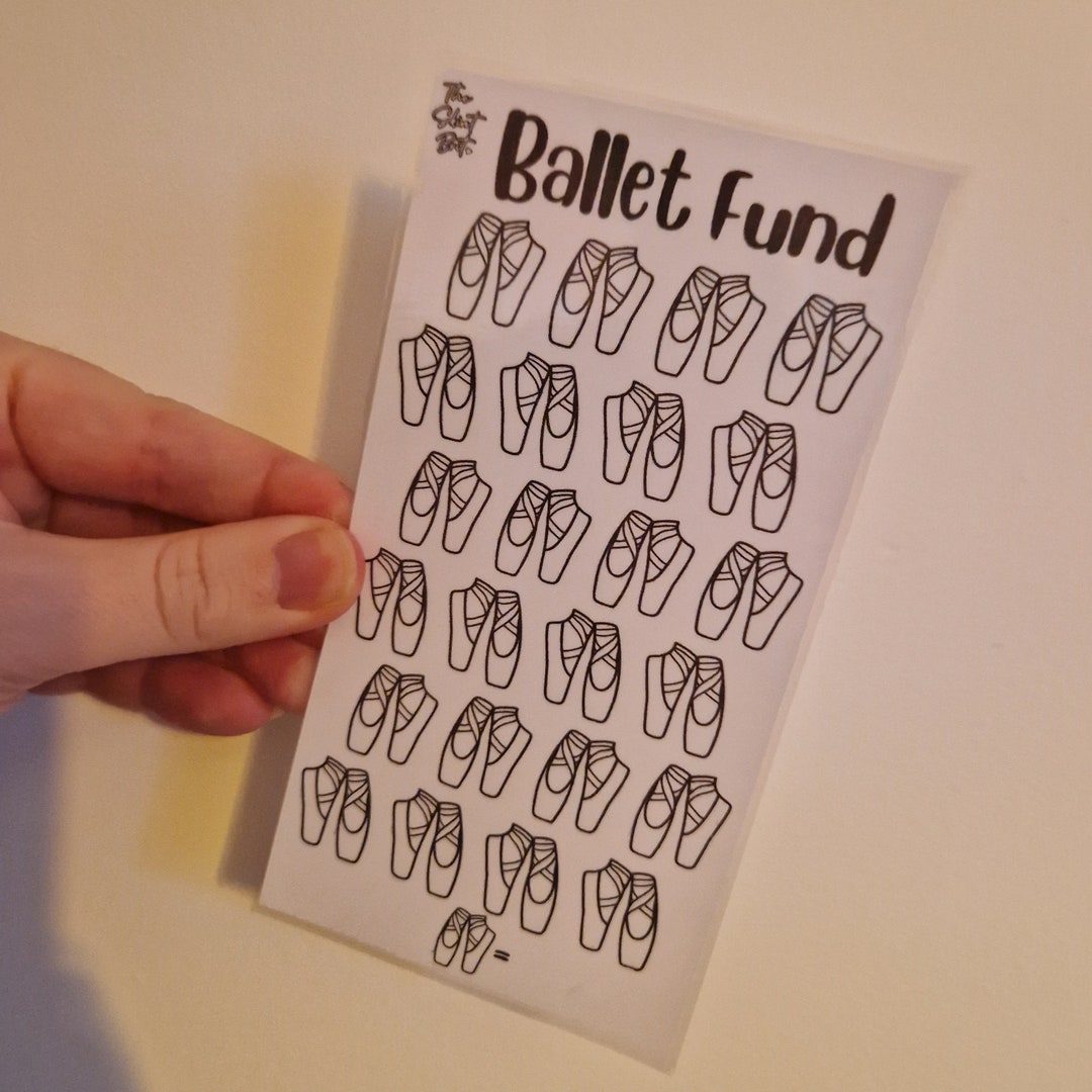 Ballet Fund Savings Challenge - Etsy UK