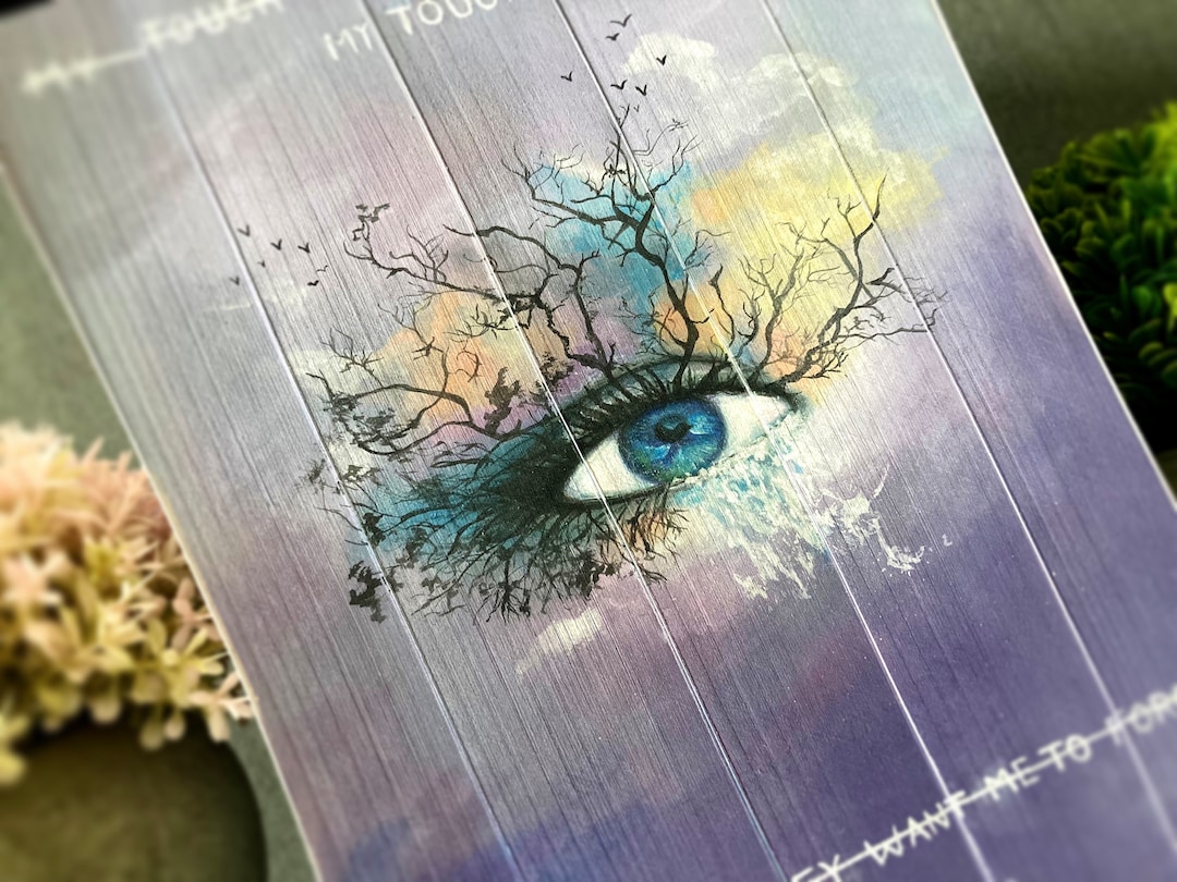 Hand Painted ‘shatter Me’ Edges - 5 Set Series! Made to Order - Etsy