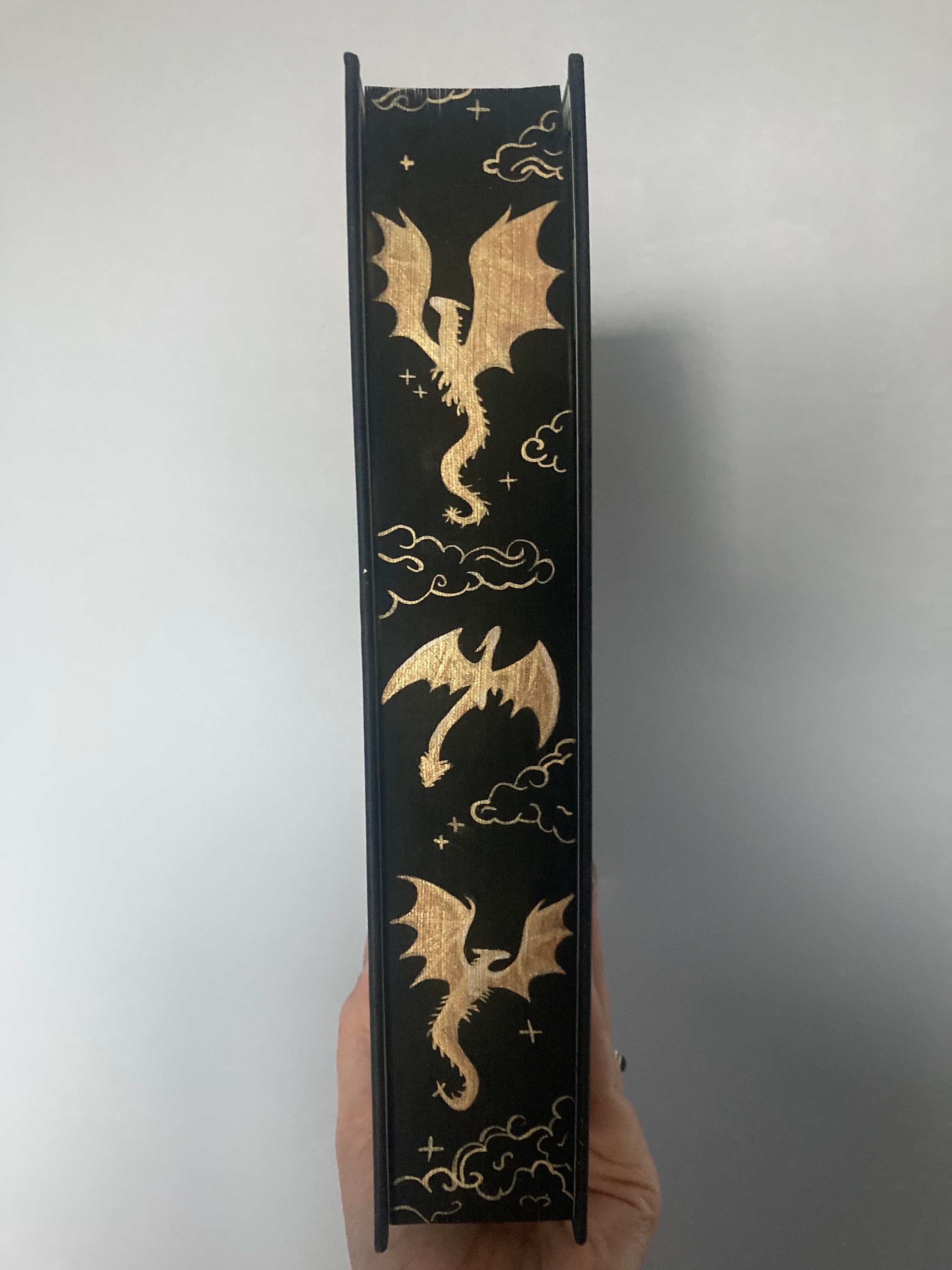 Fourth Wing Hand Painted Edges Available is Colour or - Etsy Australia