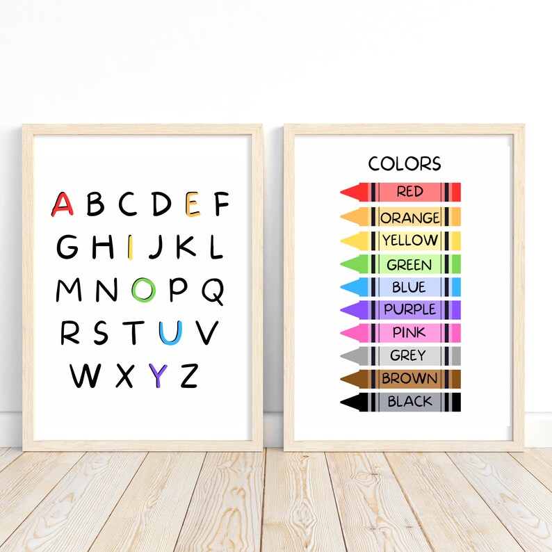 COLORFUL Classroom Decor - Etsy