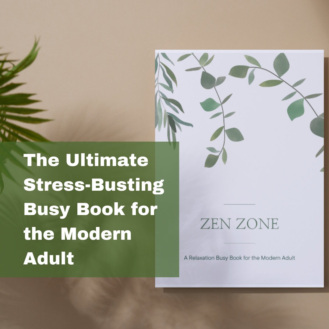 The Ultimate Stress-busting Busy Book - Etsy