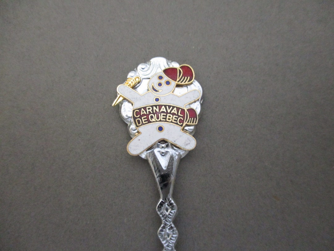 Quebec Carnival Souvenir Spoon Carnaval De Quebec - Etsy