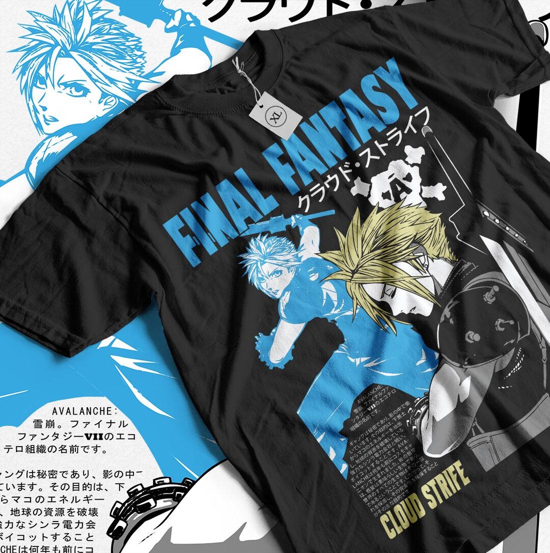 Starry Mako Reactor Unisex Graphic Tee, FF7 Shirt, Final Fantasy Tee ...