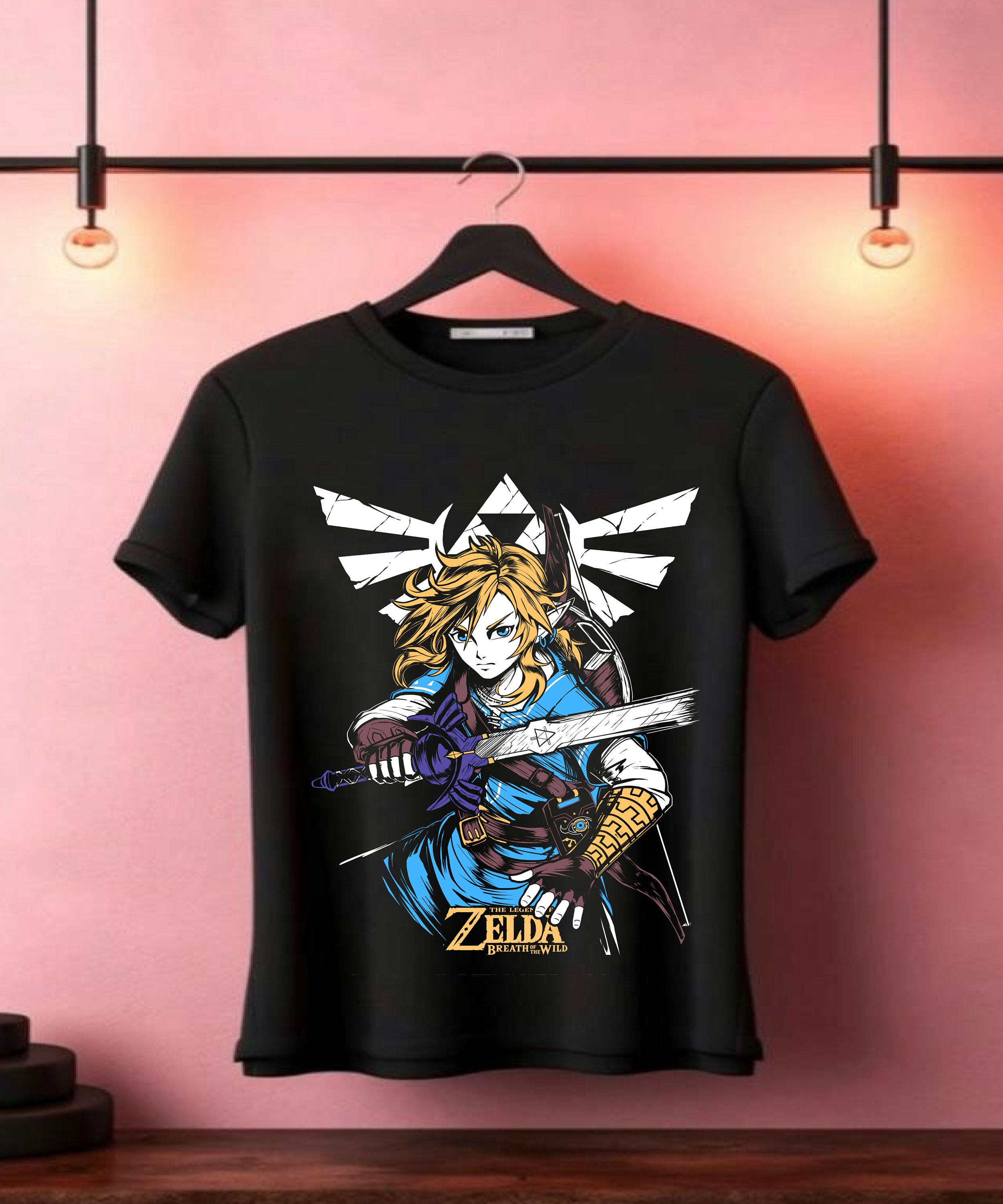 Legend of Zelda Link Shirt Zelda Shirt Zelda Gift Triforce Tshirt ...