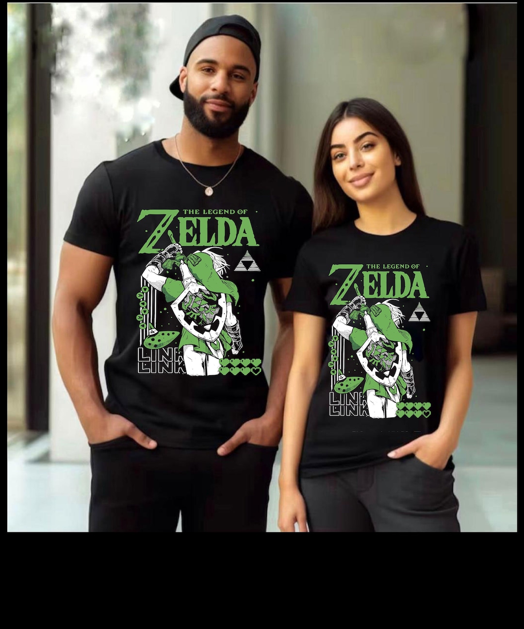 Legend of Zelda Link Shirt Zelda Shirt Zelda Gift Triforce - Etsy