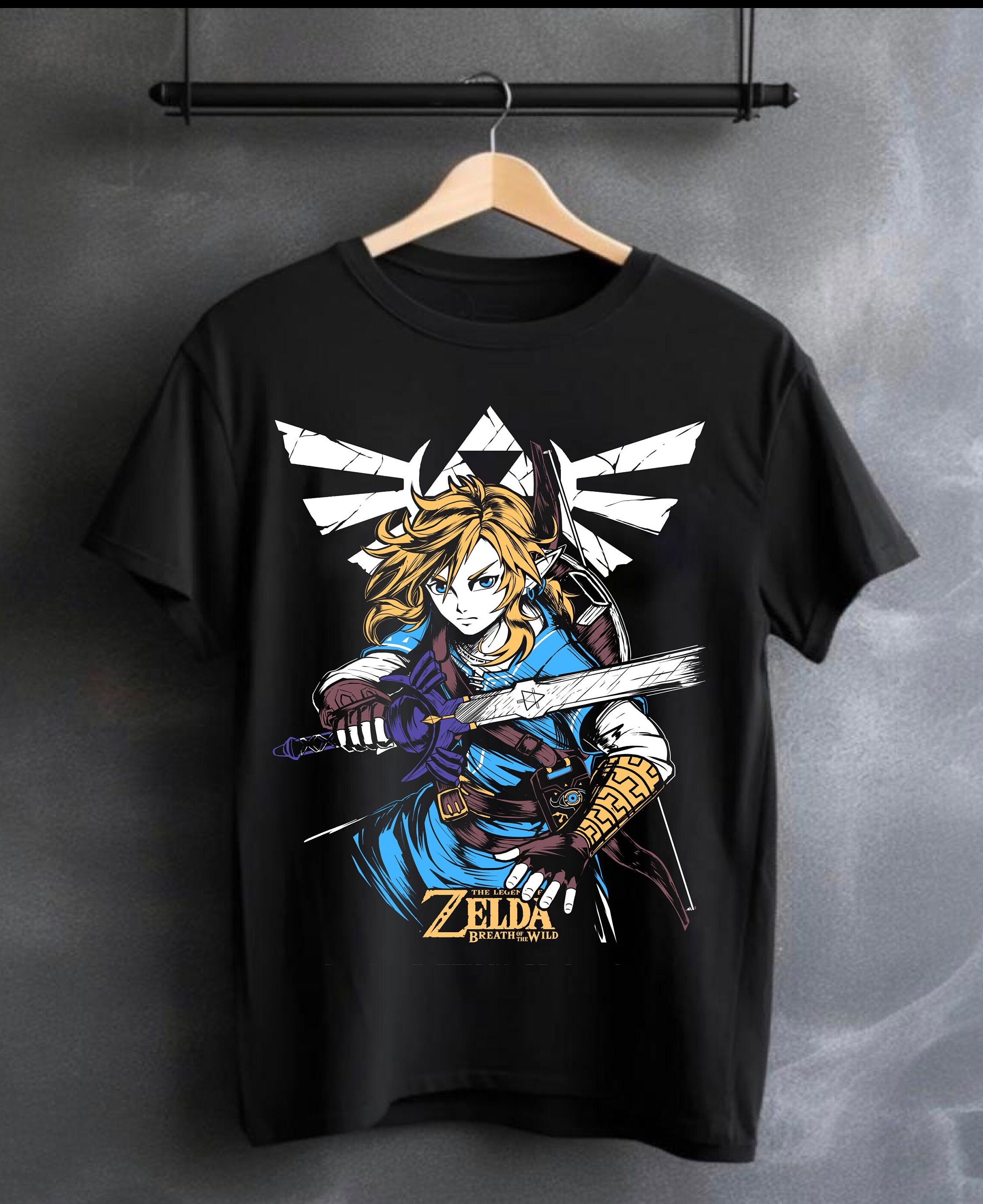 Legend of Zelda Link Shirt Zelda Shirt Zelda Gift Triforce Tshirt ...