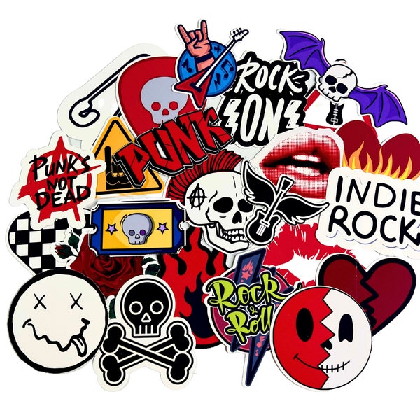 Rock Band Stickers - Etsy