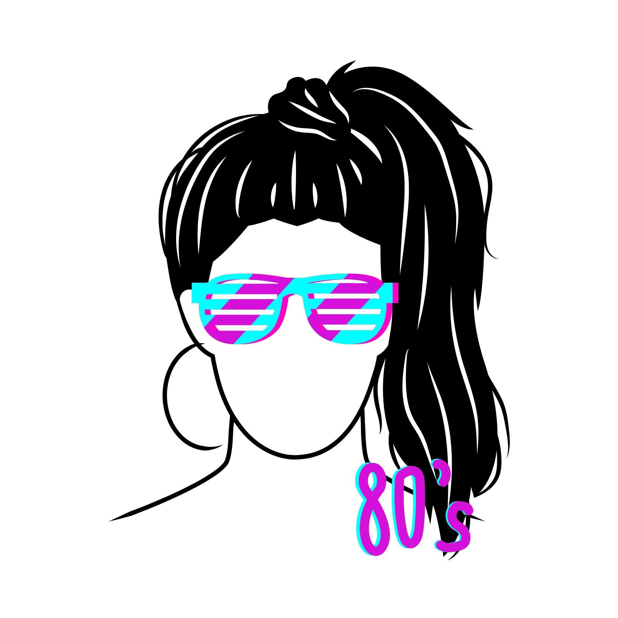80's Retro Bundle SVG/PNG - Etsy
