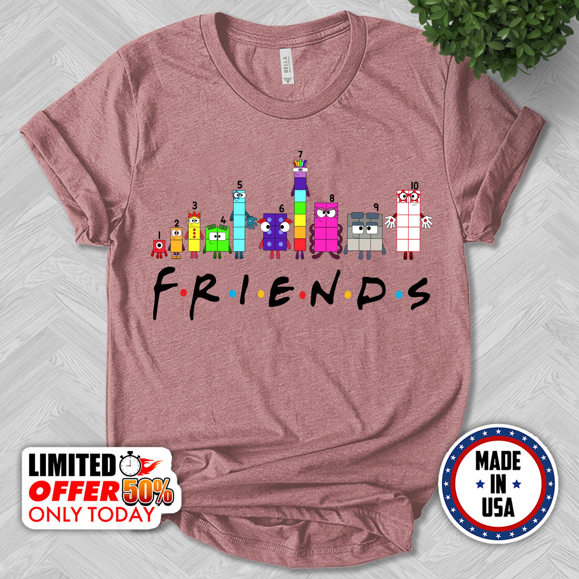Numberblocks Friends Shirt Numberblocks Birthday Boy Shirt 1 - Etsy