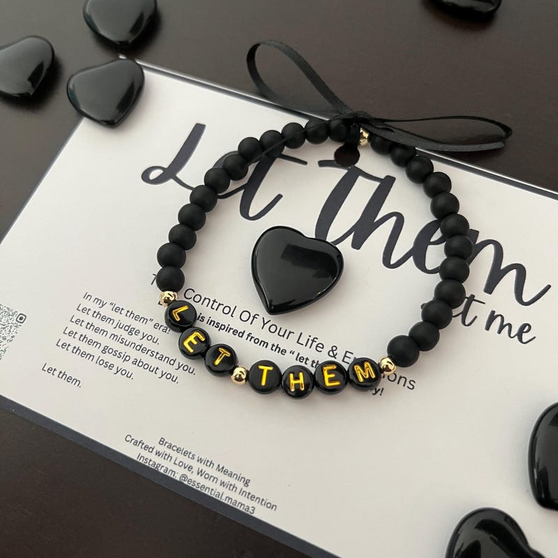 Let Them Bracelet - Etsy