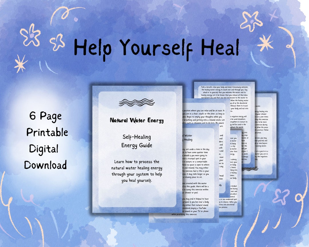 Water Energy Self Healing Self Care Energy Work Reiki Guide Healing ...