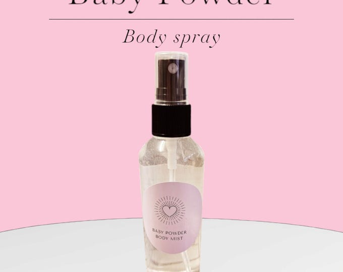 Baby Powder Body Mist, Body Splash, Body Spray, Fragrance Mist, Perfume ...