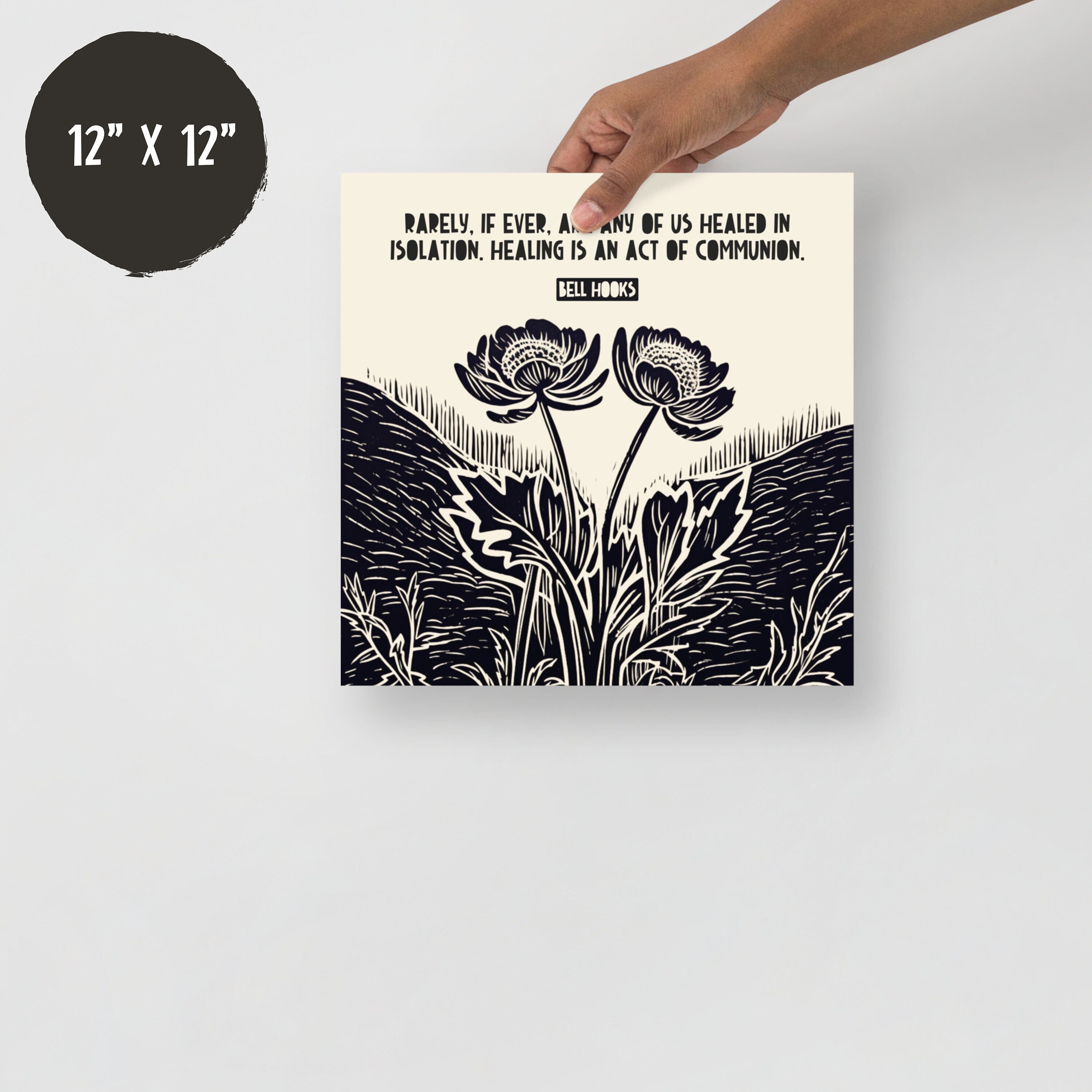 Healing is an Act of Communion Bell Hooks Quote Bell Hooks - Etsy Canada