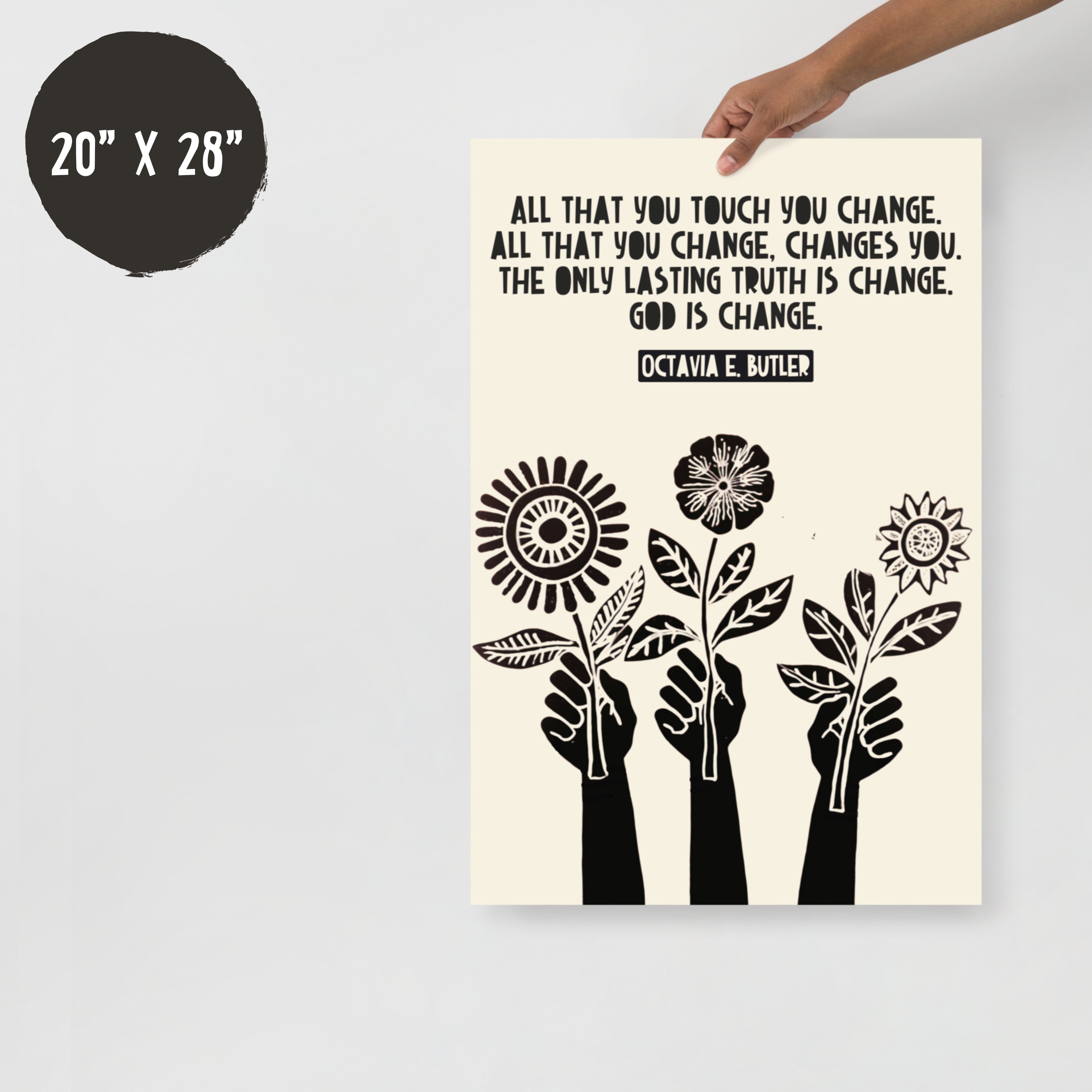 All That You Touch You Change, Octavia Butler Quote, God Quote, Change ...