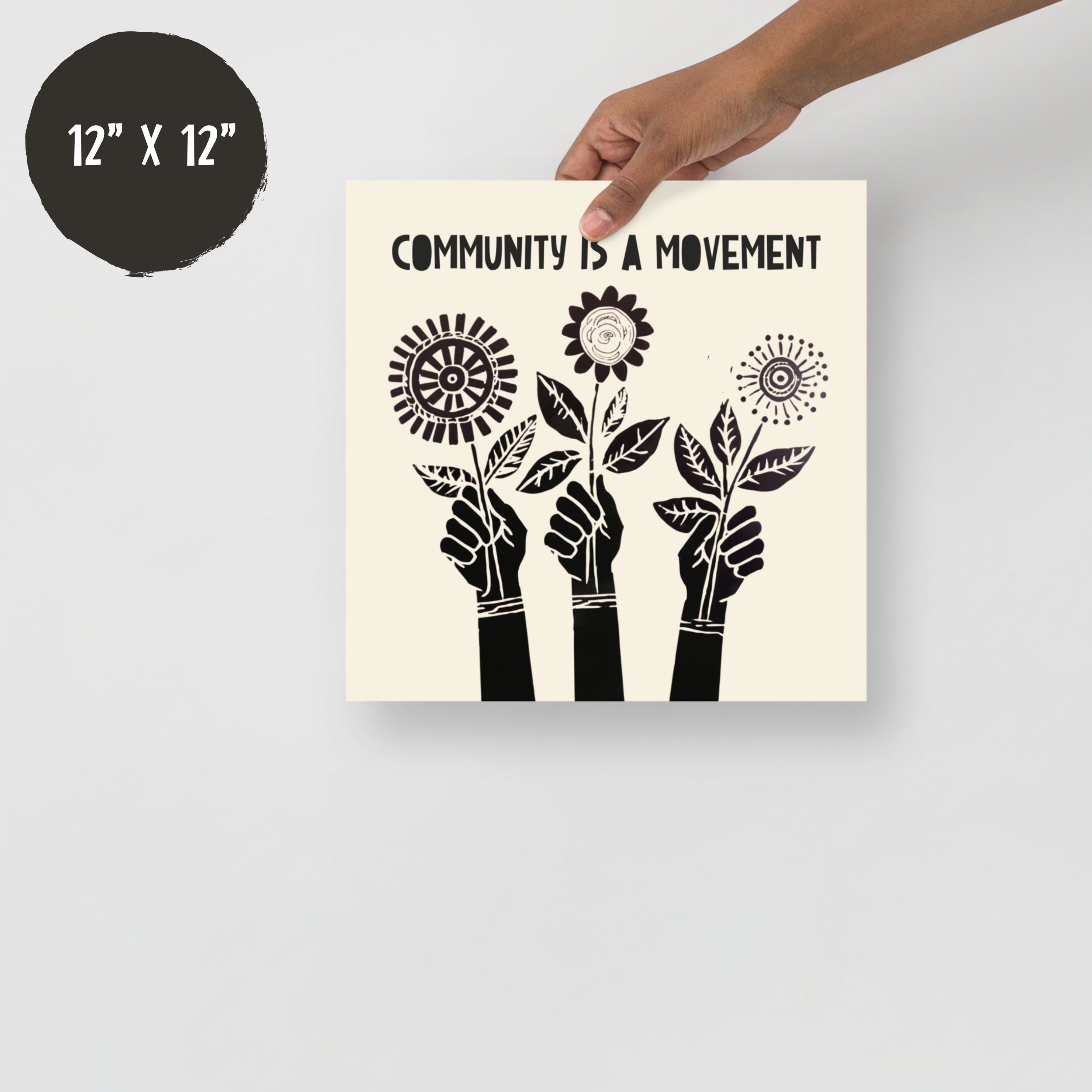 Community is A Movement Quote, Social Art, Social Quote, Social Justice ...