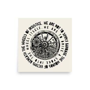 Wheels of Injustice, Dietrich Bonhoeffer Quote, Dietrich Bonhoeffer ...