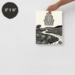 The River Poem, My Currents Shift Each Day, Poem, Poem Print, Poetry ...