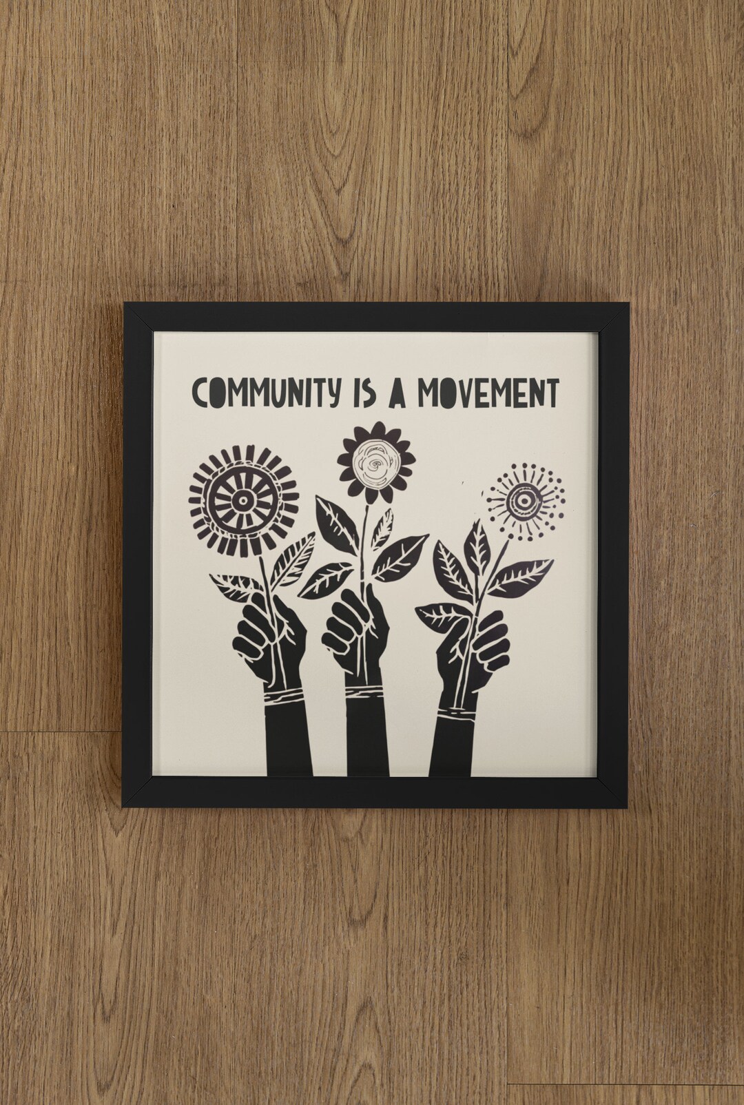 Community is A Movement Quote, Social Art, Social Quote, Social Justice ...