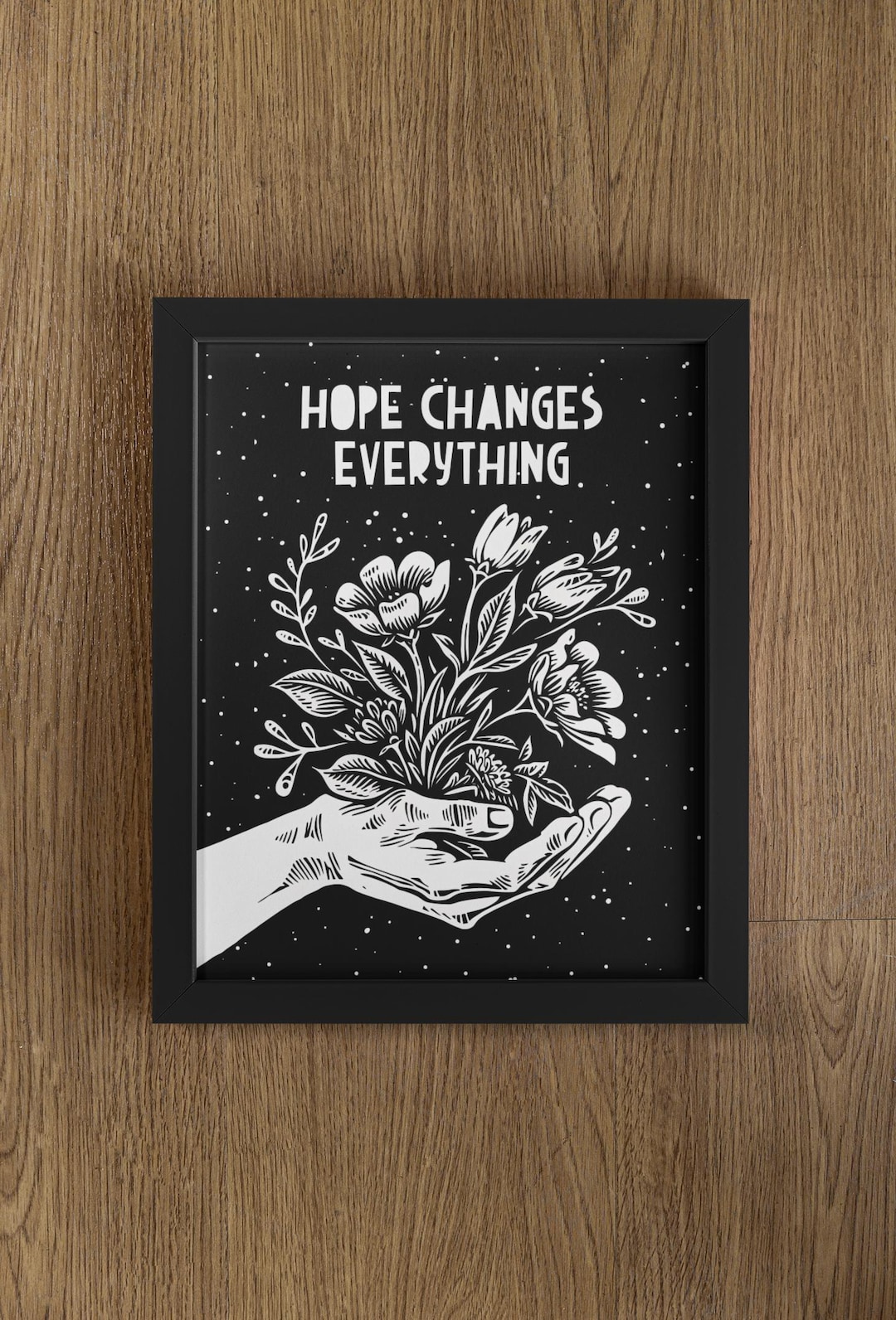 Hope Changes Everything, Hope Quote, Lino Style, Social Justice Quote ...