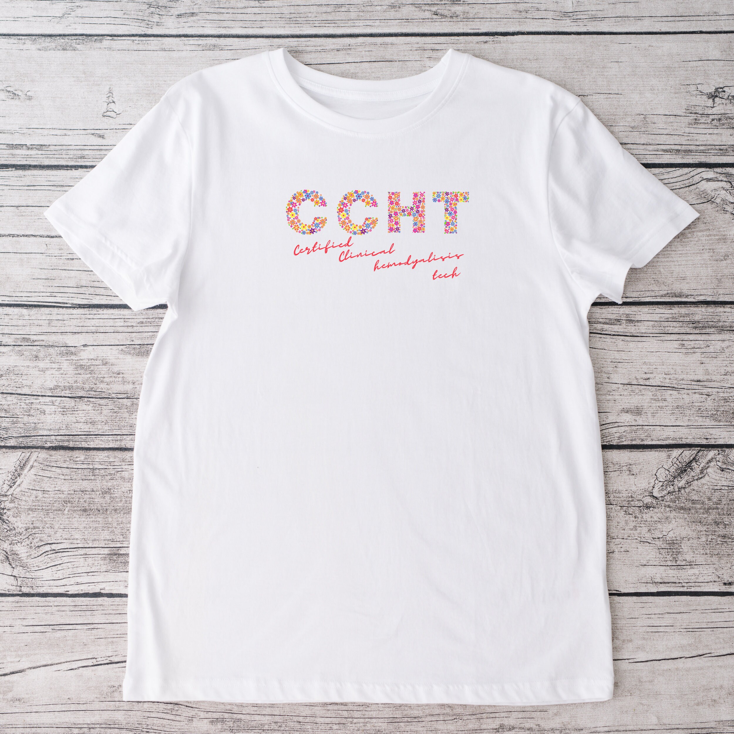 Certified Dialysis Tech Shirt | CHT CCHT Hemodialysis Technician Tshirt ...