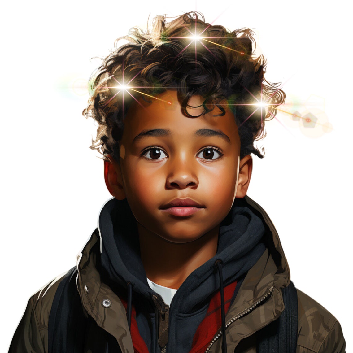 King Beautiful Black Boy Magic Melanin Black Man PNG Afro Fashion Boy ...