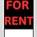 Printable for Sale or Rent Sign - US Letter and A4 Sizes, Instant ...