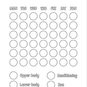 Workout Tracker - Etsy