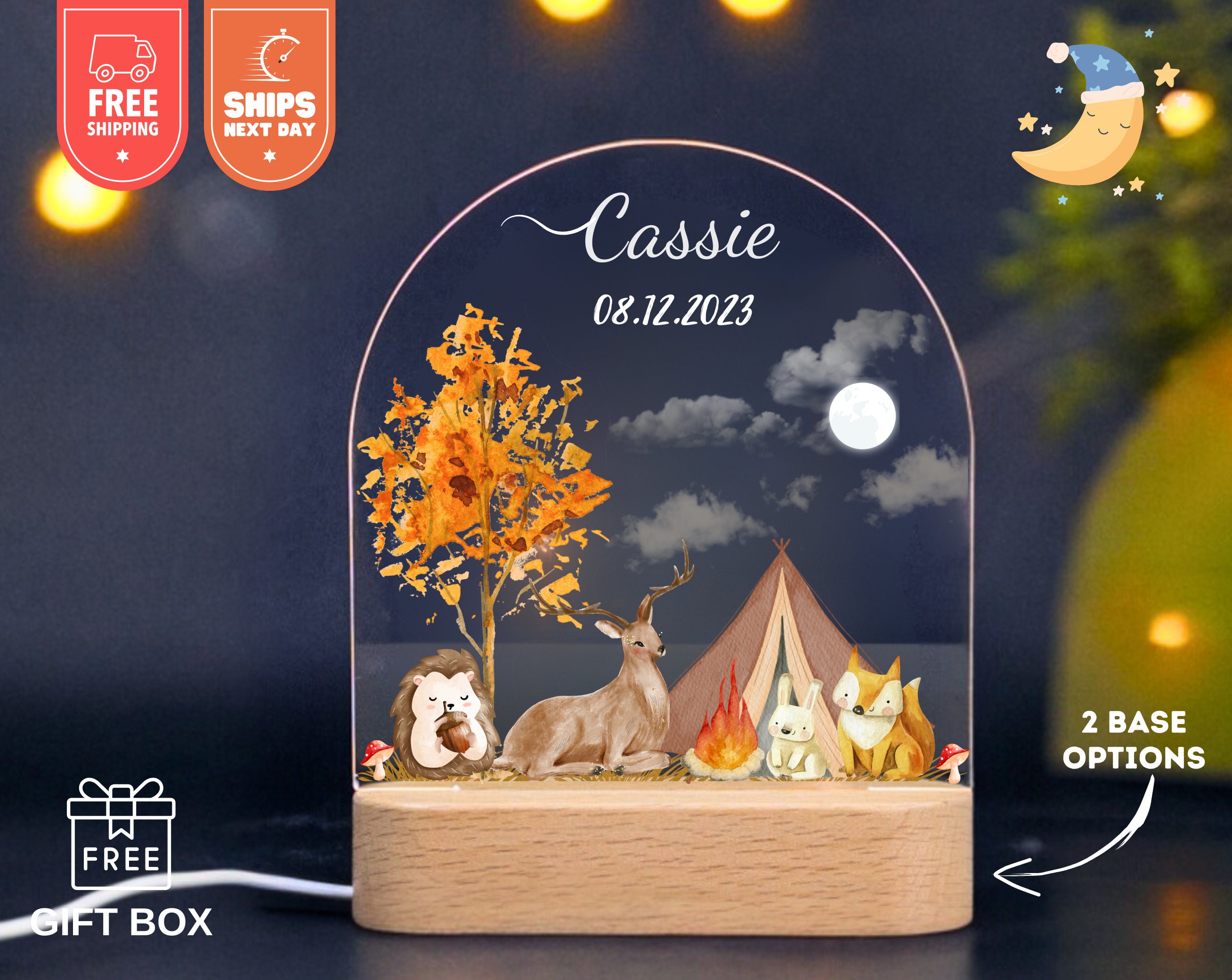 Shaped Plaque Light Bases Designed By Independent Artists On Printerval