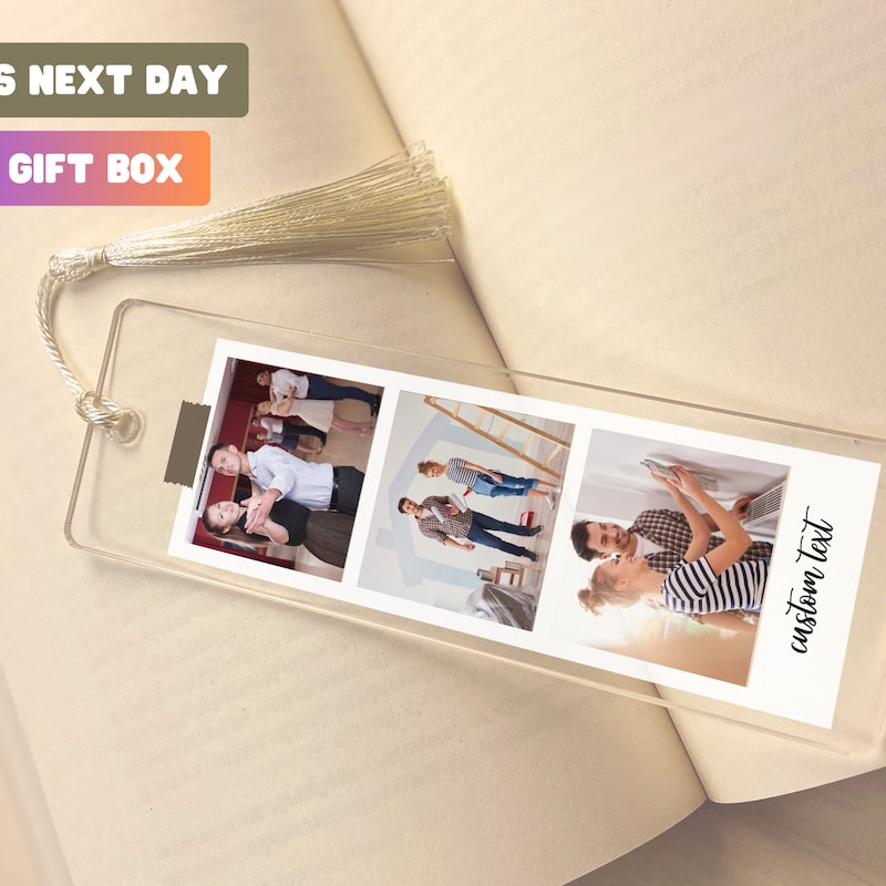 Photo Bookmark - Etsy