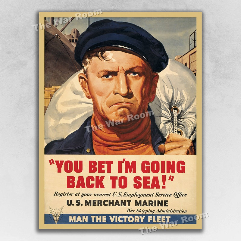 Merchant Marine - Etsy