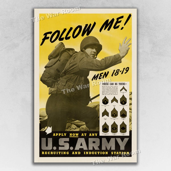 Us Army Infantry Poster - Etsy