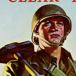 1943 the Corps of Engineers - We Clear the Way - Vintage US Army WW2 ...