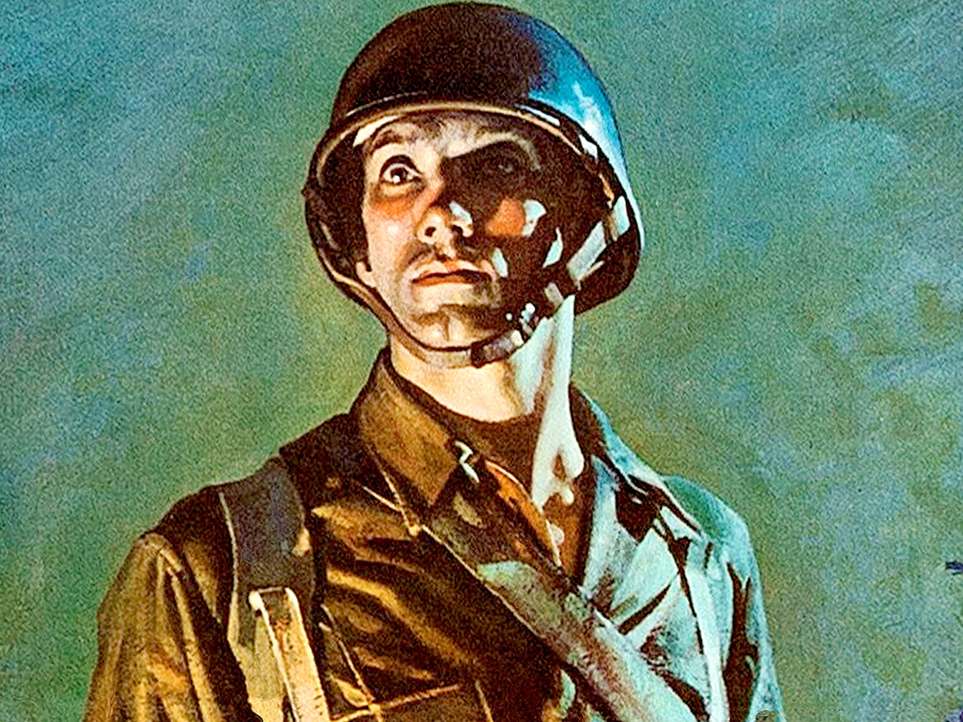 WW2 1943 "courage and Gallantry in Action" US Army Infantry Poster - Etsy