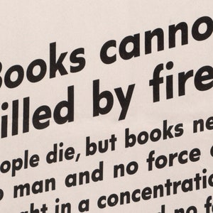 1940s “books Are Weapons” Book Burning WW2 Propaganda War Poster - Etsy