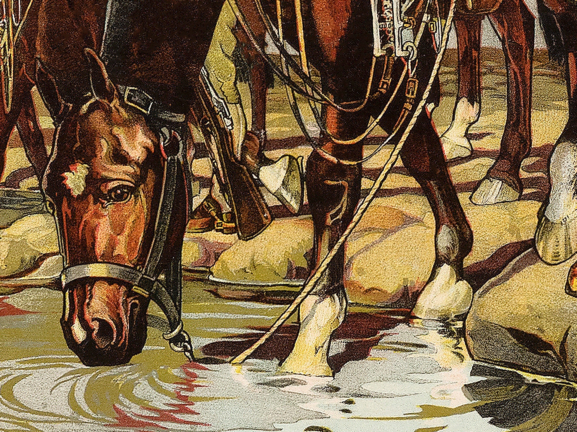 1920 Join the Cavalry! the Horse is a Noble Companion! US Army WW1 ...