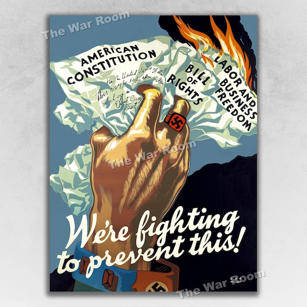 Original Wwii Poster - Etsy