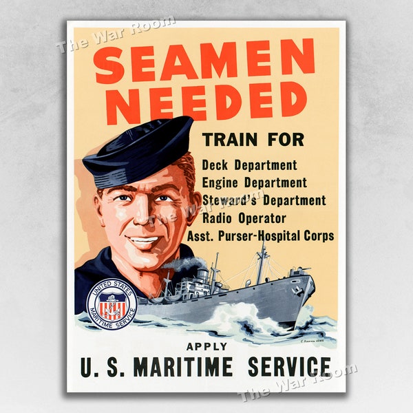 Ww2 Merchant Marine - Etsy