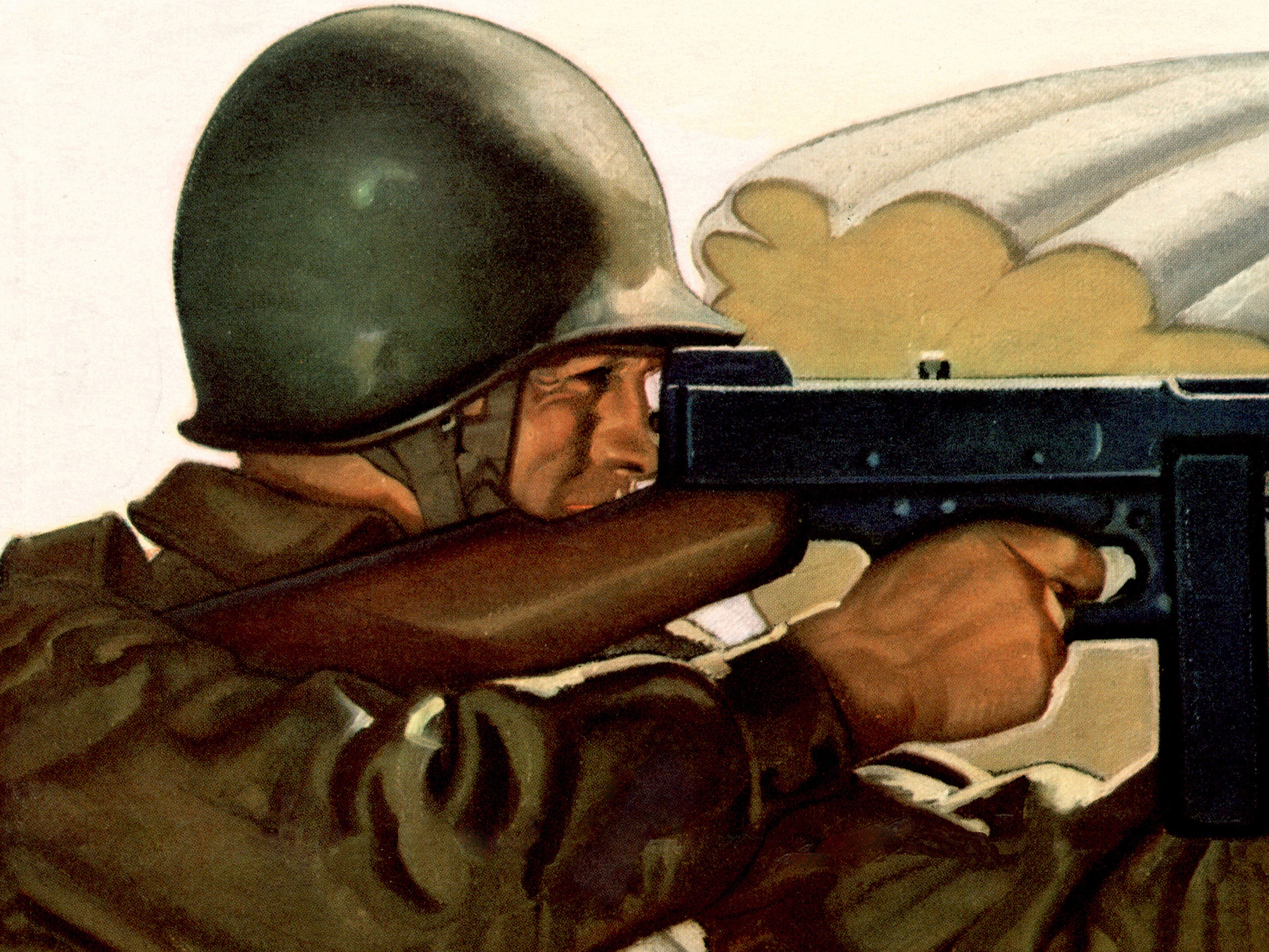 Give 'em More Firepower WW2 US Army Airborne War Poster - Etsy