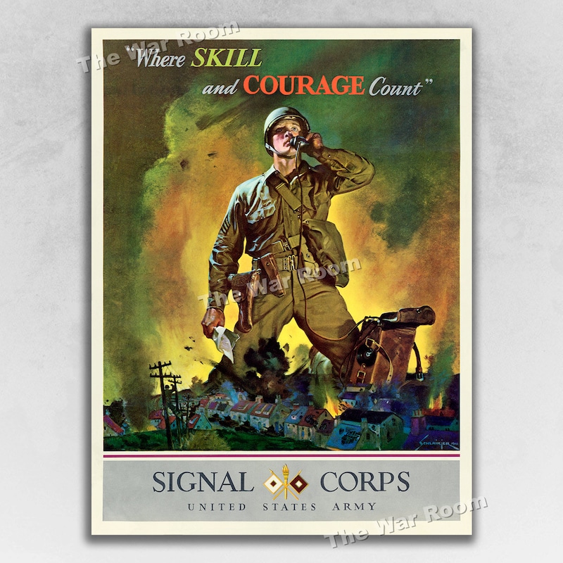 Vintage U.s. Army Posters - Etsy