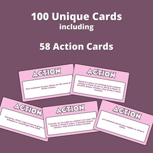 XXX Adult 18+ Card Game | Drinking Game | Printable Game | Party Game ...