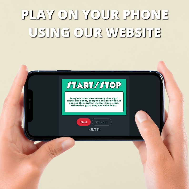 XXX Adult 18+ Card Game | Drinking Game | Printable Game | Party Game ...