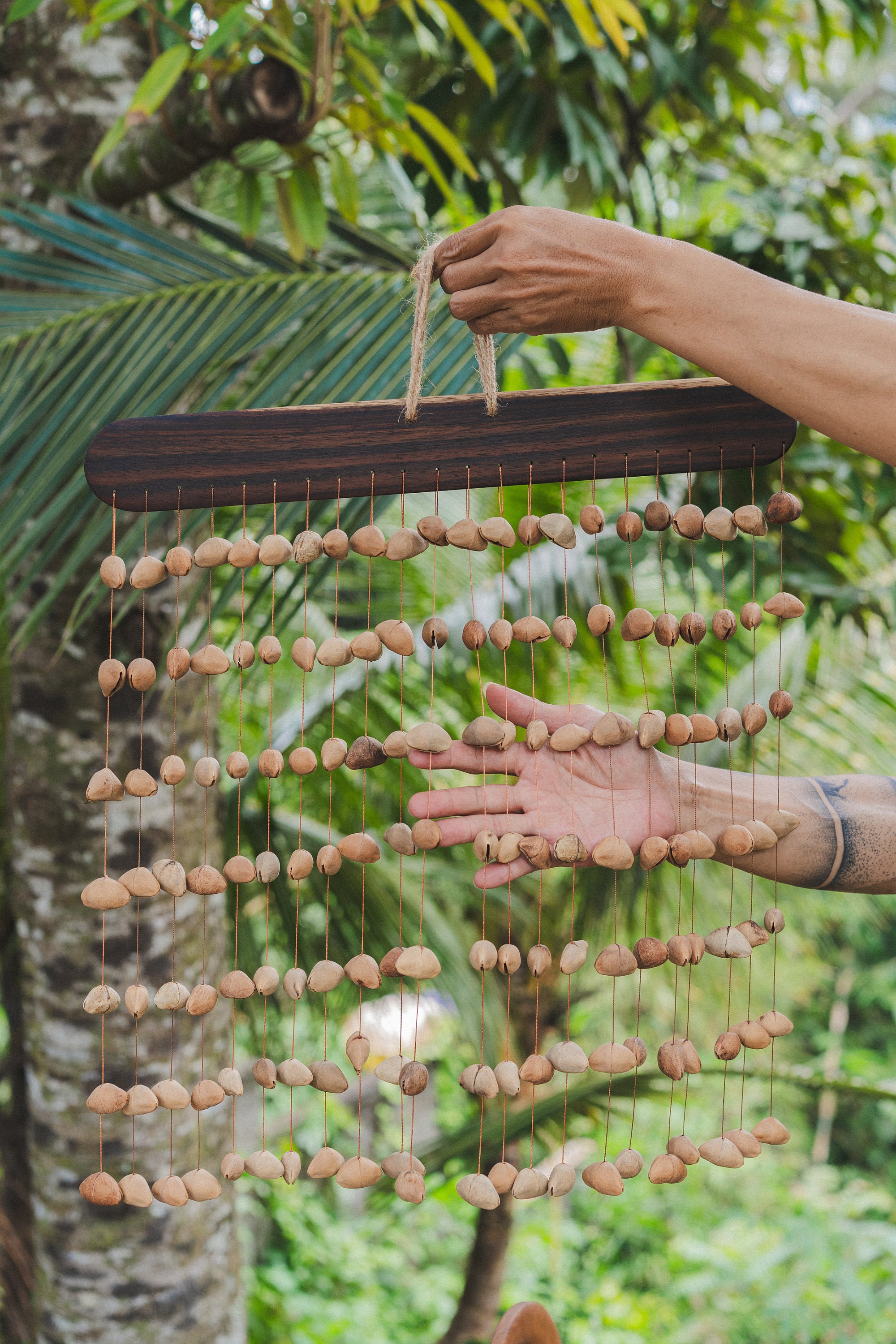 Kenari Seed Shaker, Water Sound Shaker, Kenari Seed Rattle, Nut Shell ...