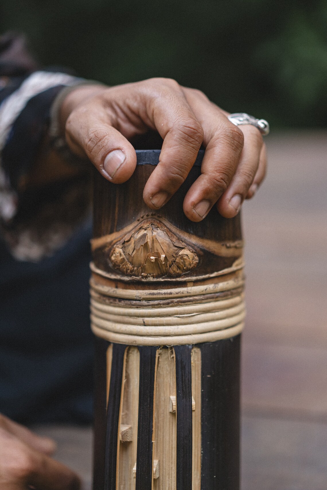 Bamboo Percussion, Bambu Drum, Indigenous Instrument, Indonesian Drum ...