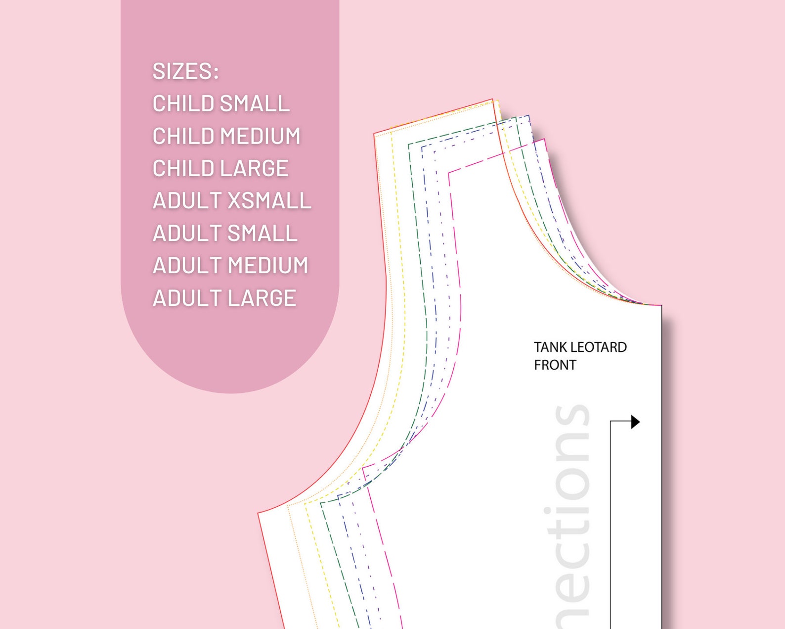 Leotard Sewing Pattern, Tank Leotard Sewing Pattern, Leotard Pattern ...